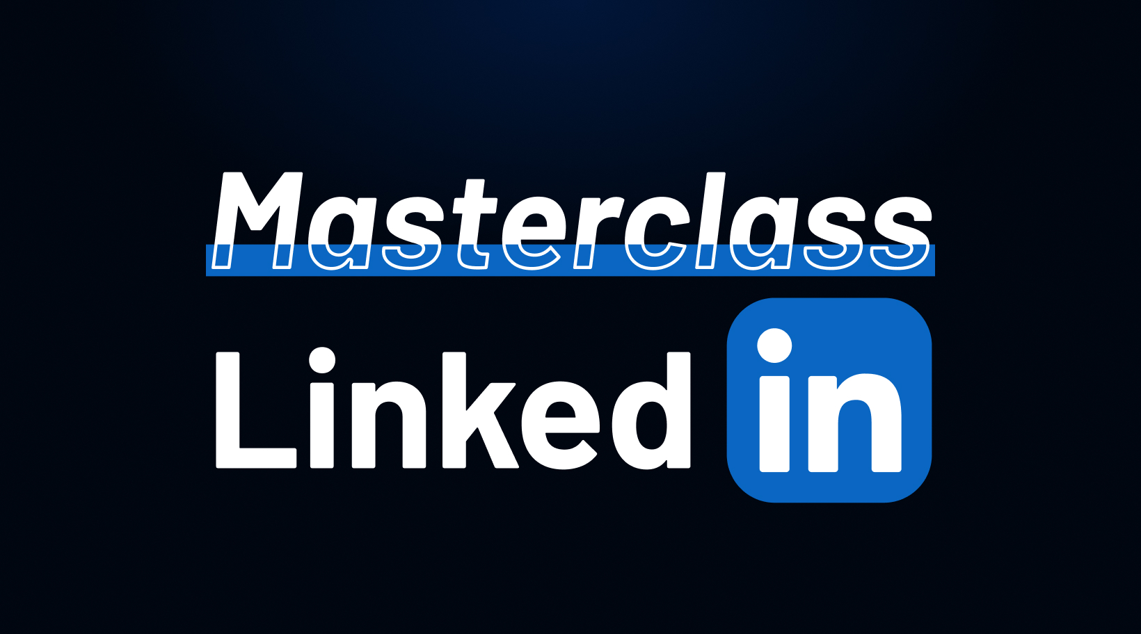 Masterclass Linkedin - Juliana Puppim